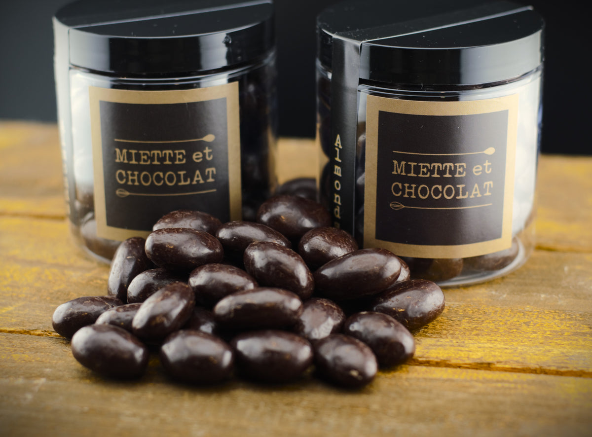 Dark Chocolate Almonds – Miette et Chocolat